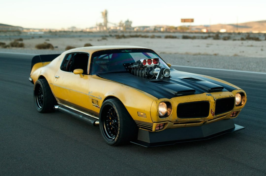 Supercharged LSx powered 1971 Pontiac Firebird with Nissan R32 GT-R AWD ... Supercharged LSx powered 1971 Pontiac Firebird with Nissan R32 GT-R AWD ...