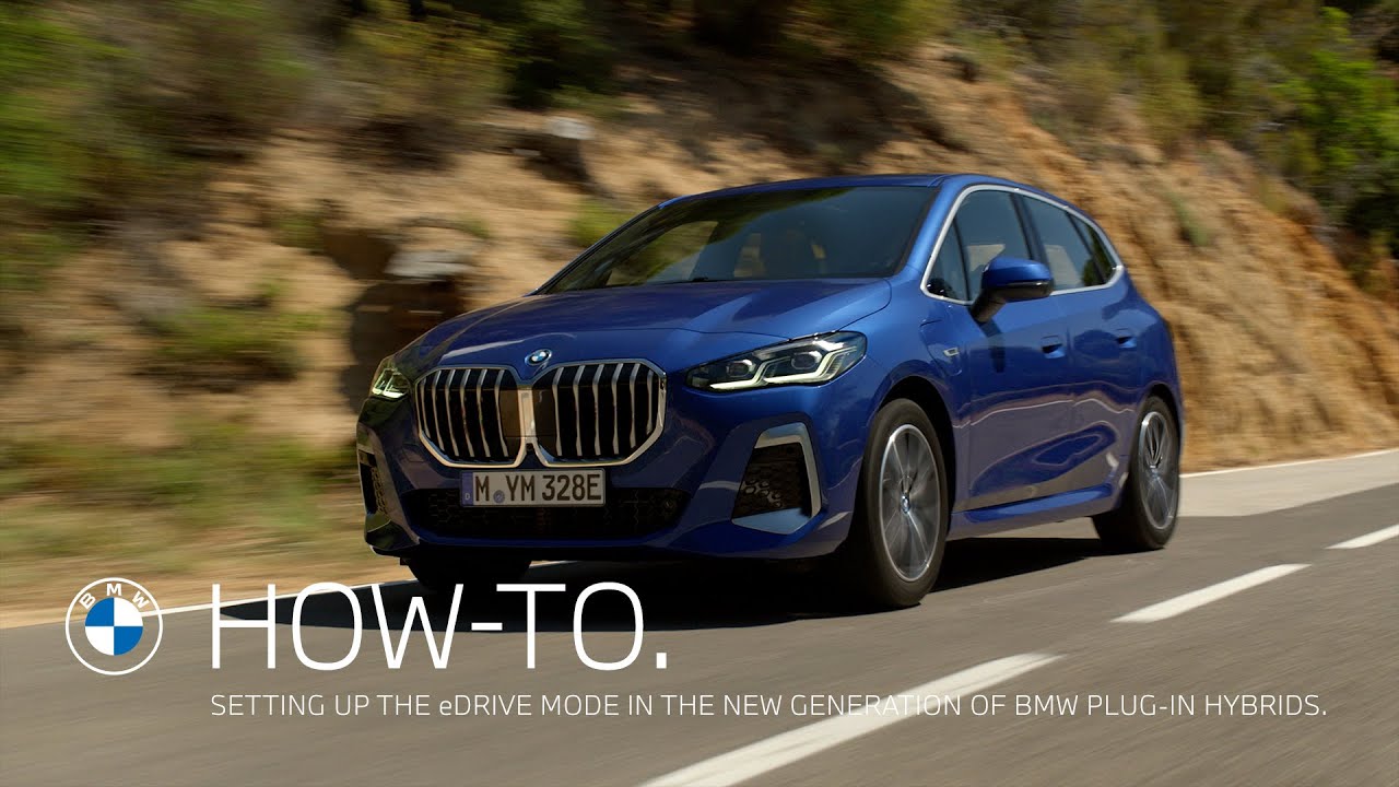 How to set up BMW eDrive Modes in the New Generation of BMW Plug-In ...