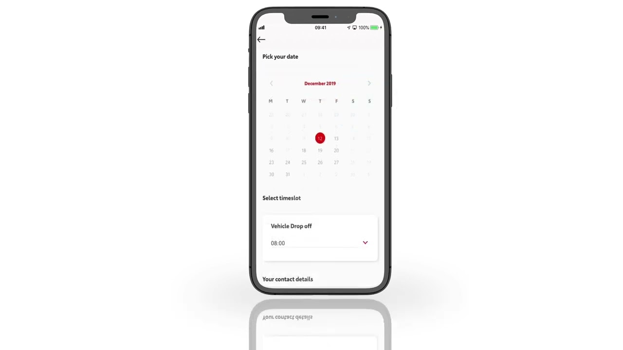 How to access the Service and Maintenance feature in the Toyota MyT App ...