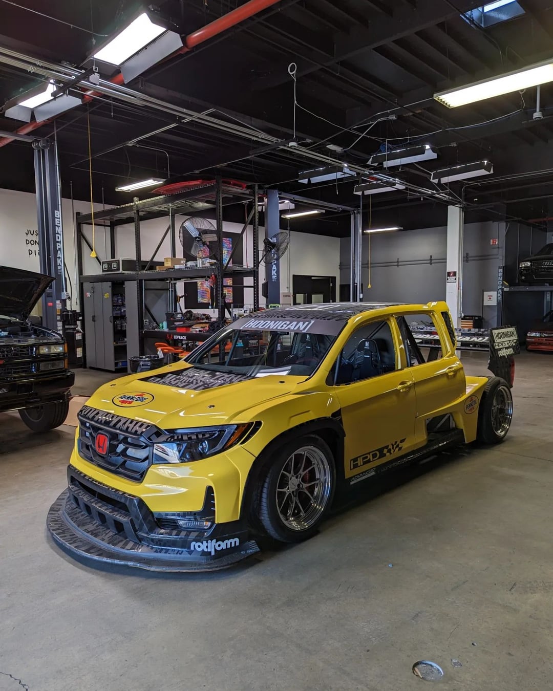 Honda Performance Development and The Hoonigan's Honda Ridgeline with a ...