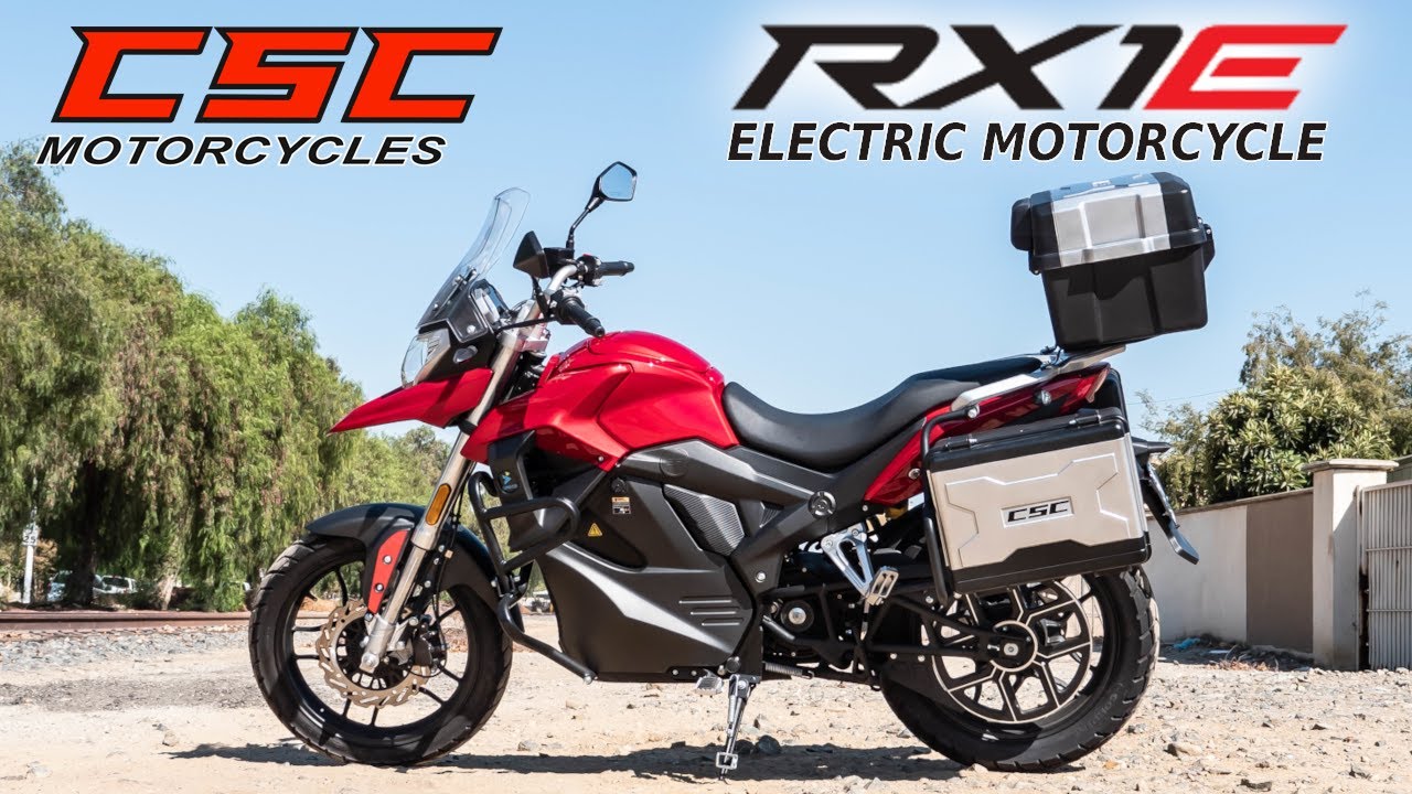 CSC's ALL NEW Electric Motorcycle The 2023 RX1E - EVSHIFT