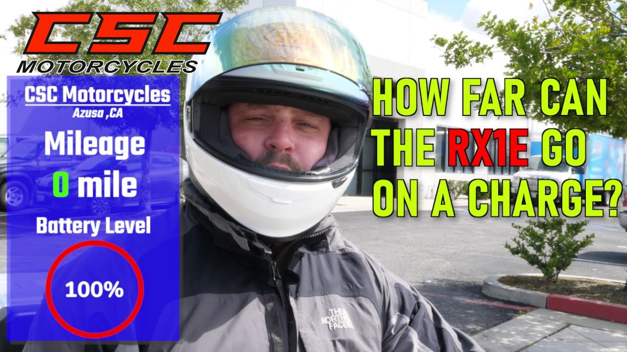 2023 RX1E Electric Motorcycle Range Test: How Far Can It Go? - EVSHIFT