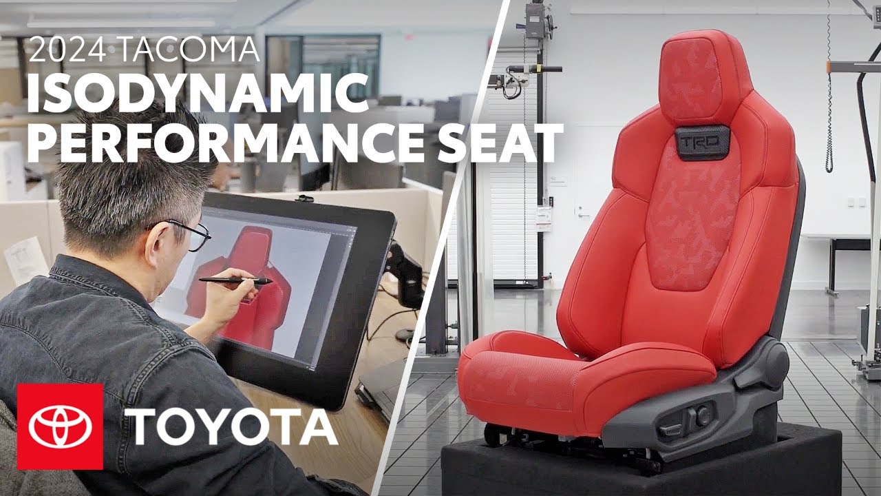 2024 Tacoma Debuts Segment-First IsoDynamic Performance Seat | Toyota ...