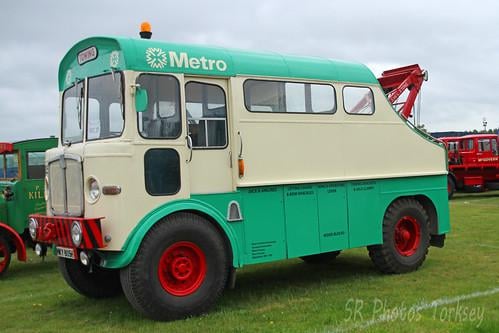 AEC Matador army truck from the 1940s, turned into a tow truck for ...