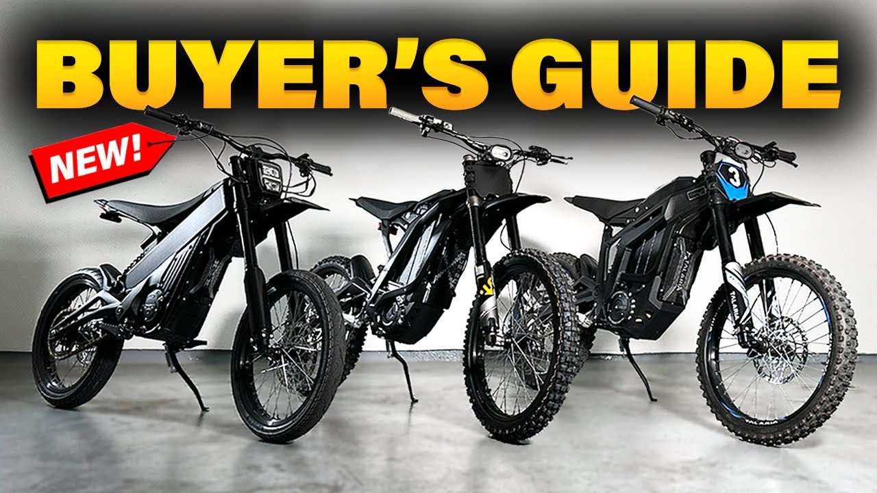 *NEW* Talaria vs Surron // OFFICIAL E-Bike Buyer's Guide 2023 - EVSHIFT