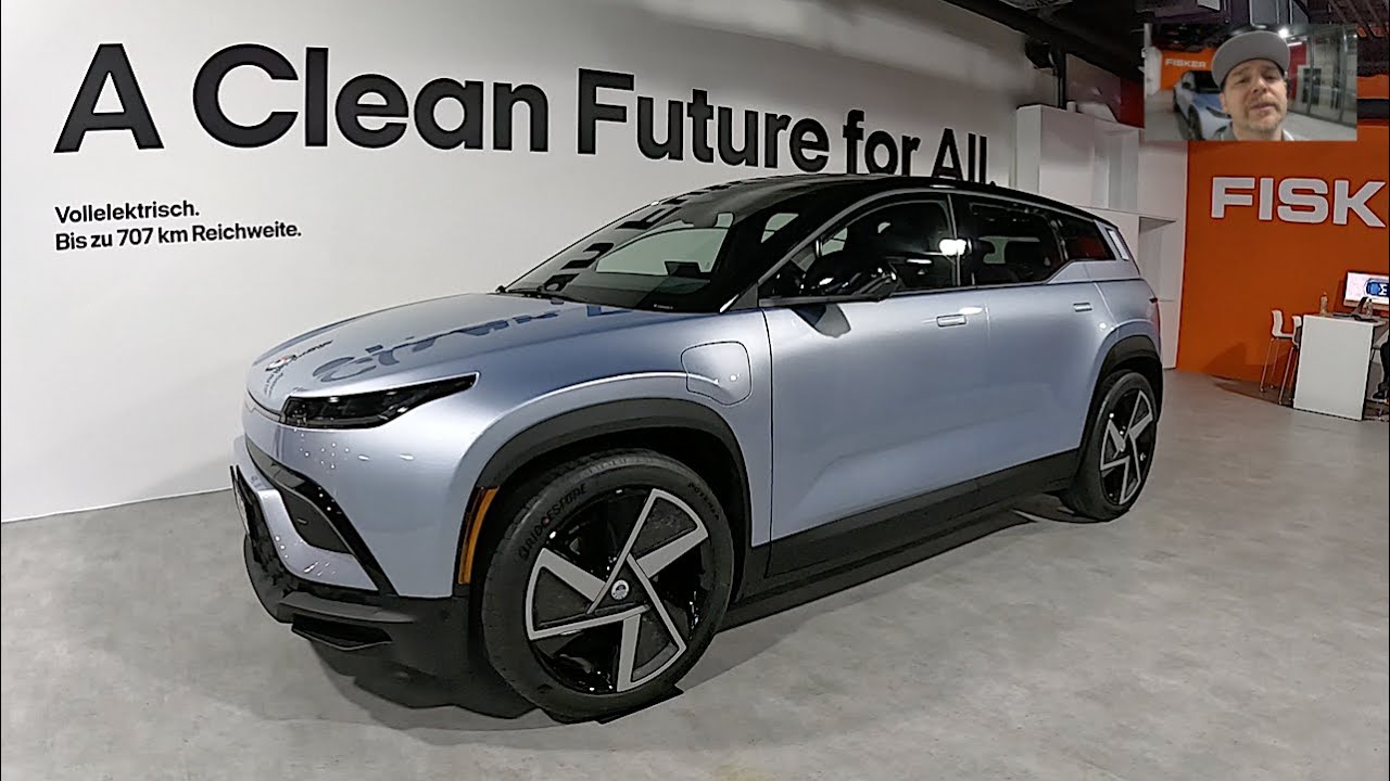 Fisker Ocean One with solar sky roof full electric SUV car all new ...