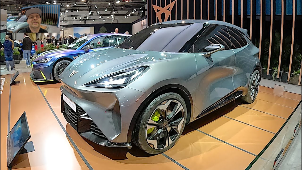 Cupra Urban Rebel full electric performance Raval concept show car all ...