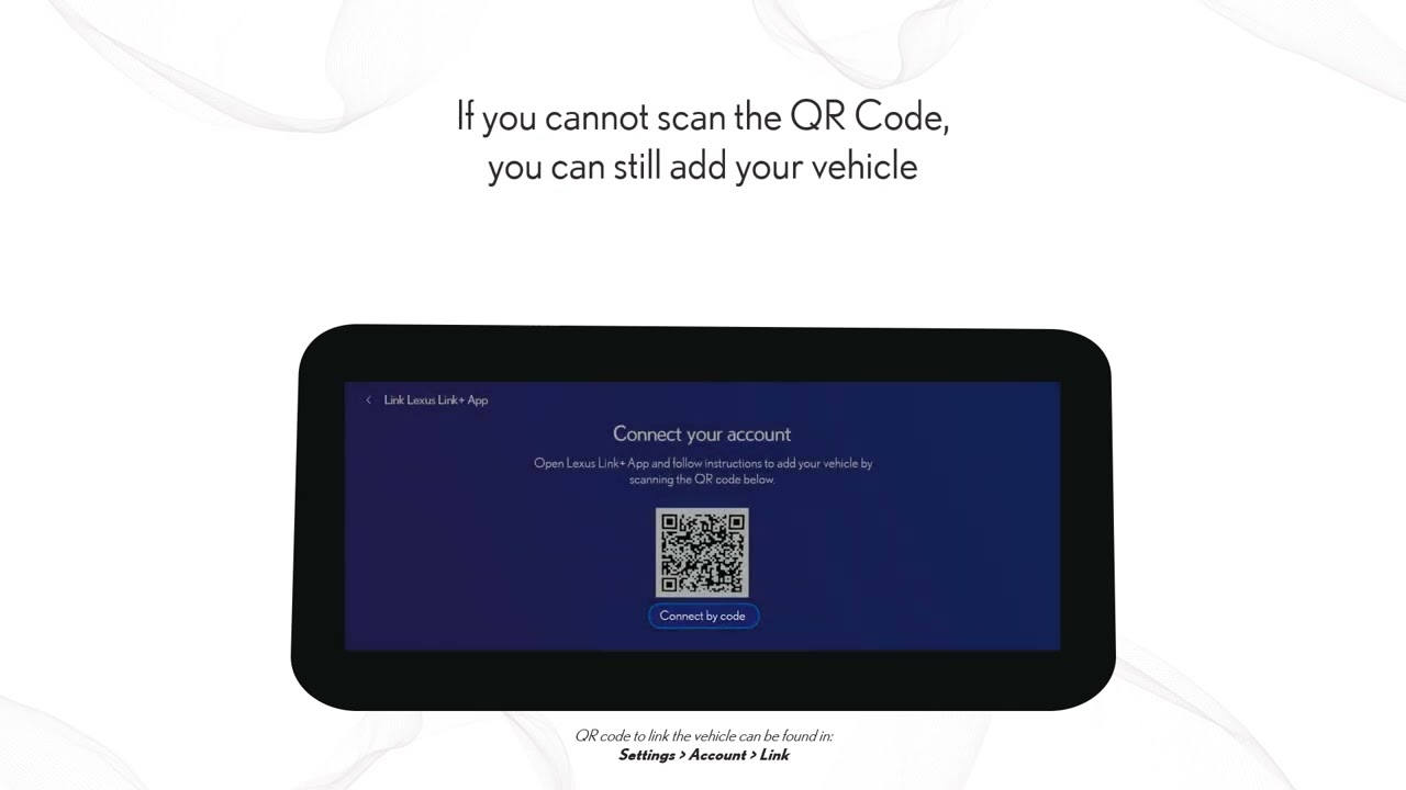 How to connect your Lexus to the Lexus Link+ App using QR code (new ...