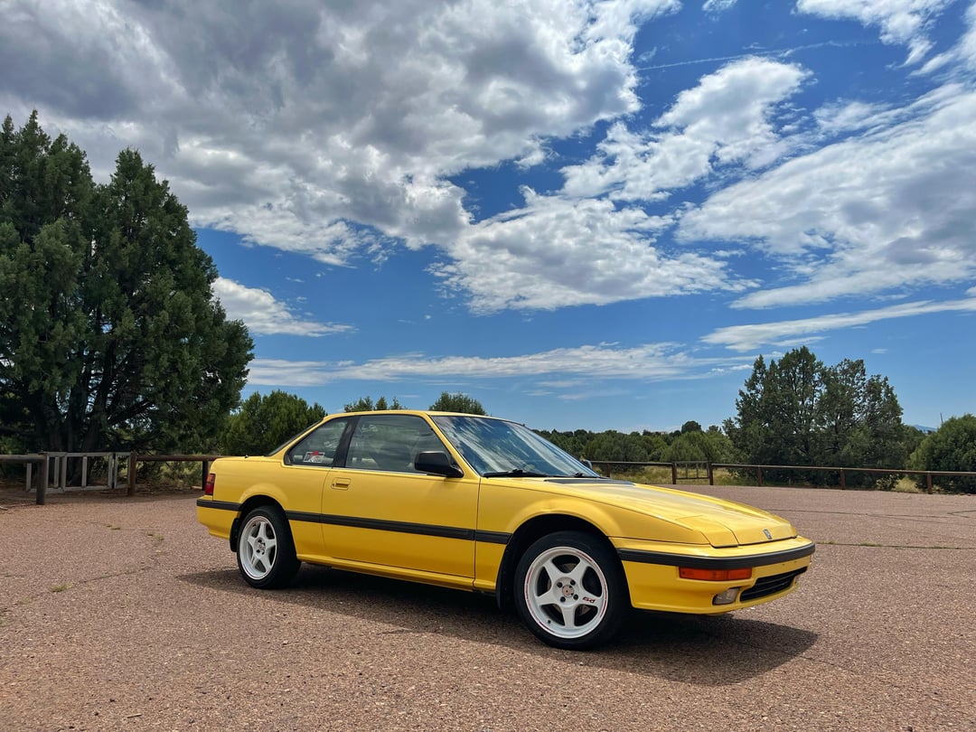My 1989 Honda Prelude Si. Original B20A5 and 5 speed manual; both ...
