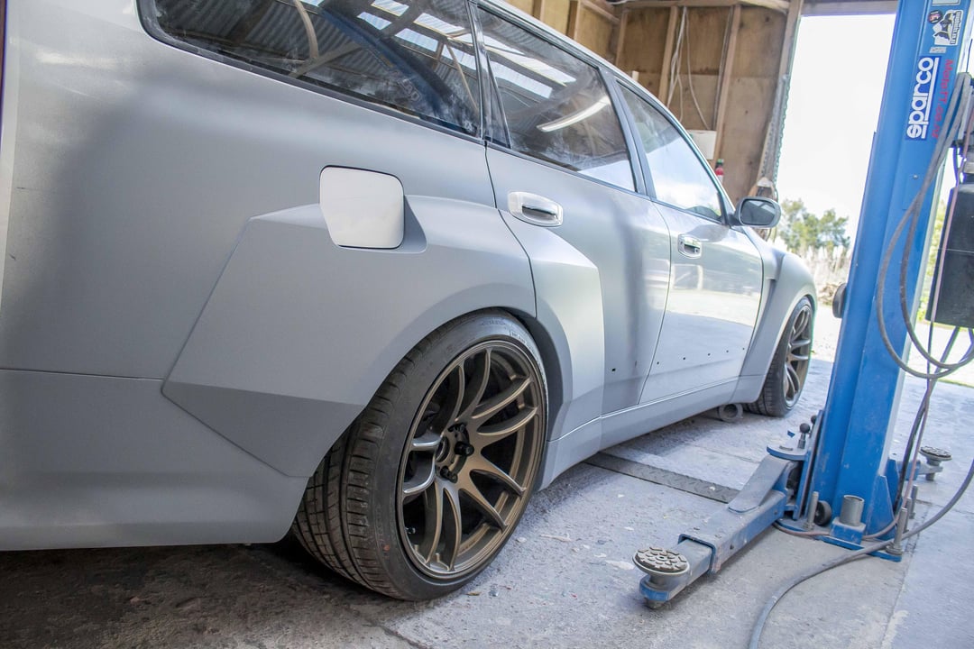 For the past year I've been building a GTR front swapped 2nd gen Nissan ...