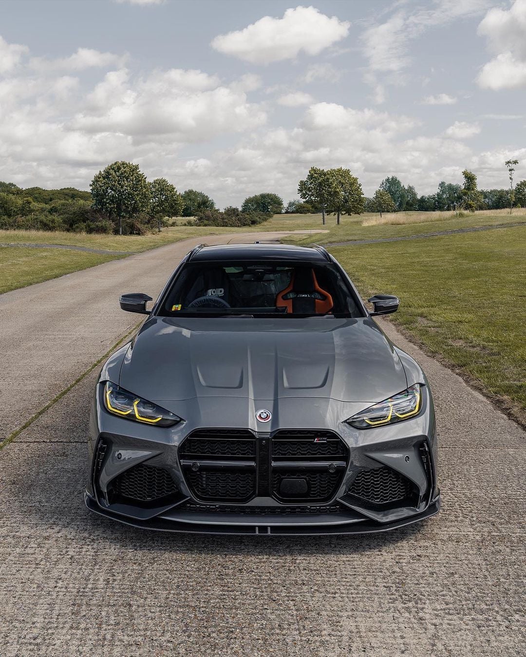 BMW M3 Touring with Adro Inc front bumper - EVSHIFT