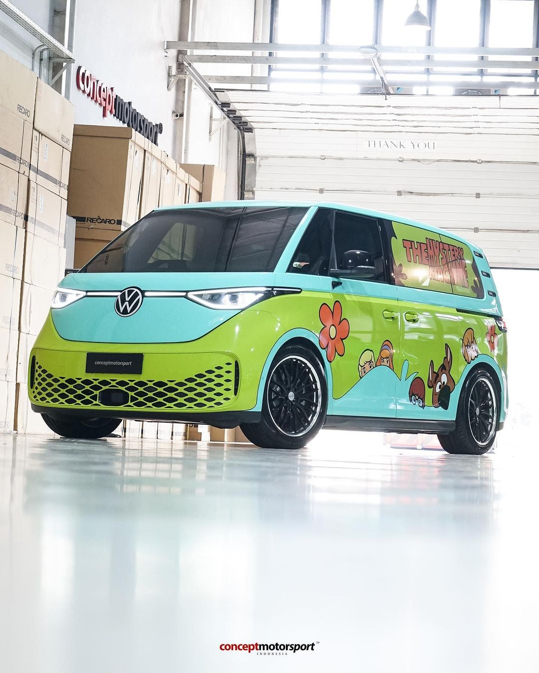 Volkswagen ID. Buzz Mystery Machine - EVSHIFT