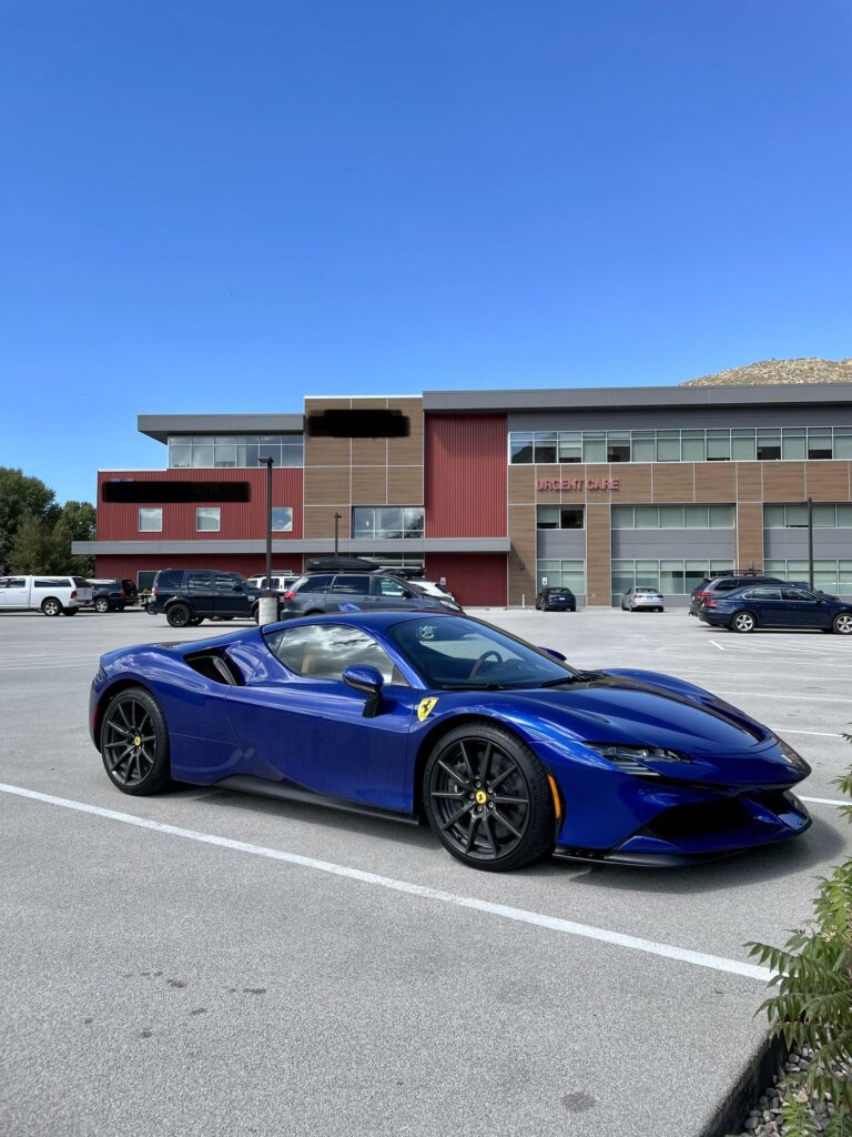 [Ferrari SF90] what’s the name of this color? Temp tags included - EVSHIFT