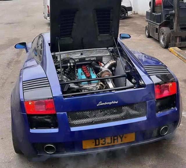 2JZ swapped Lamborghini Gallardo, the official car of...? - EVSHIFT