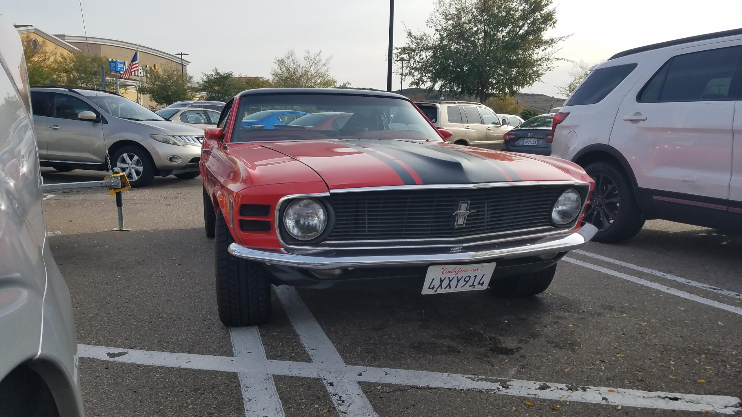 Saw this old Ford Mustang at Walmart. Thought it looked cool. - EVSHIFT