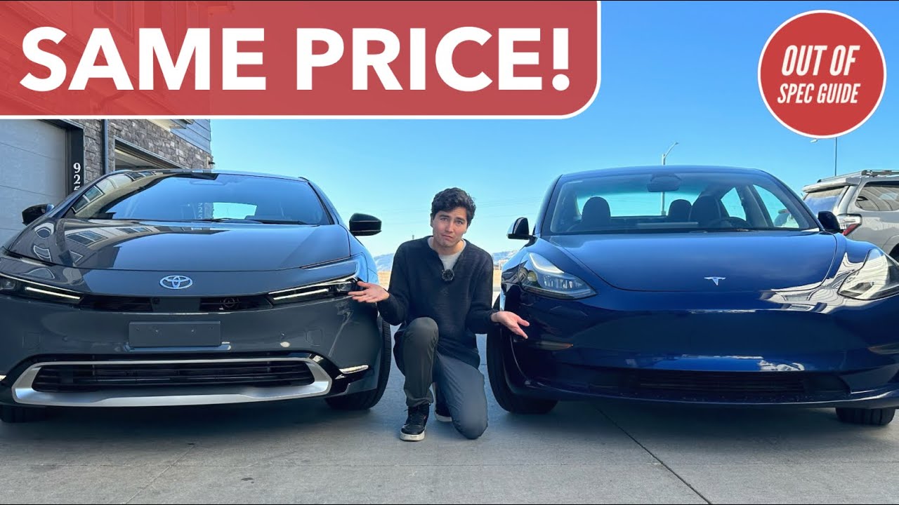 Plug-In Hybrid vs. Full Electric - Toyota Prius Prime and Tesla Model 3 ...