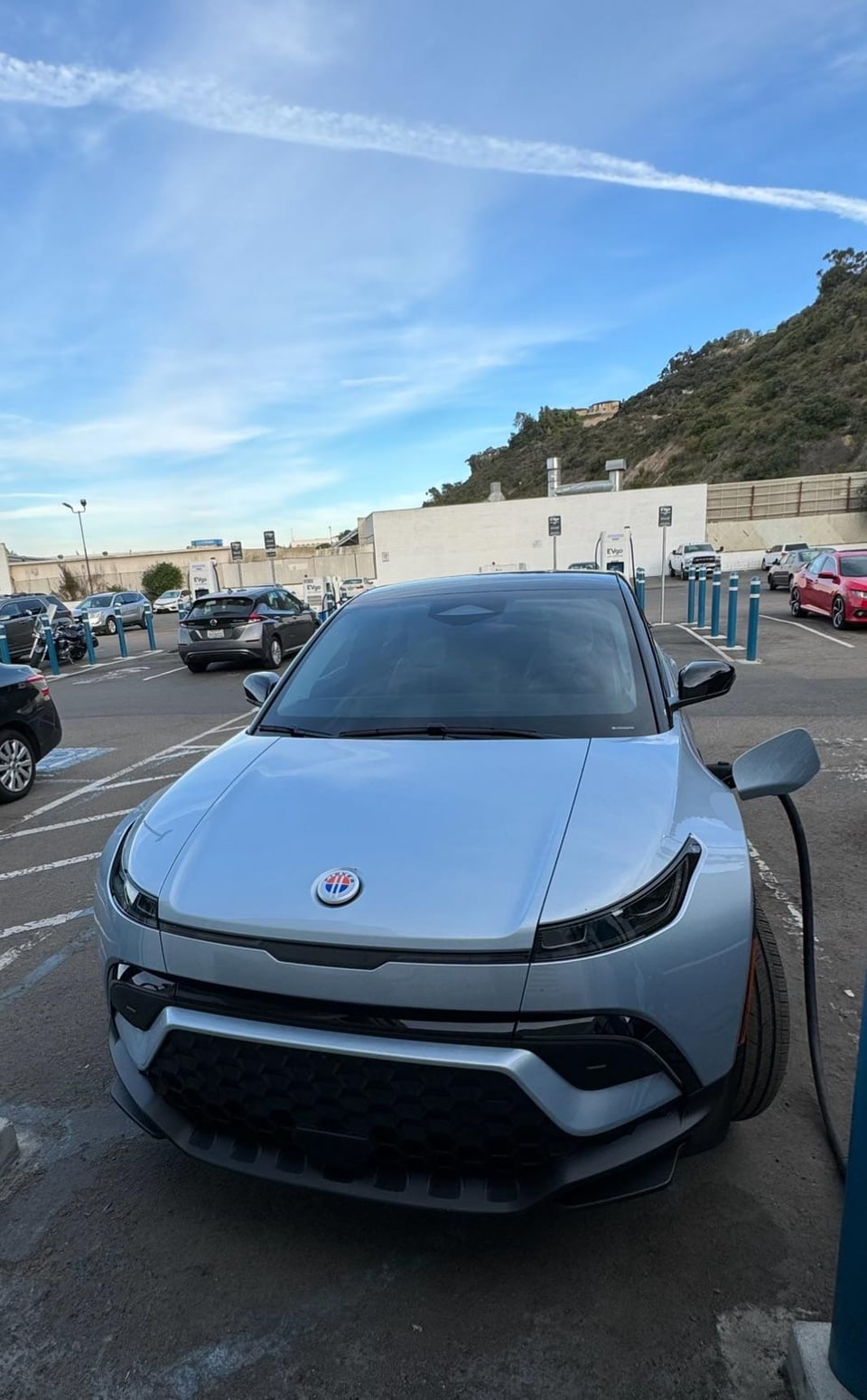 Spotted a [Fisker Ocean] charging in California, also first time seeing ...