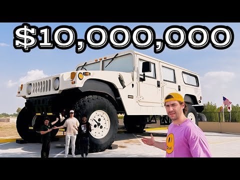 Inside the world biggest hummer h1 in Dubai owned by sheikh Hamad - EVSHIFT