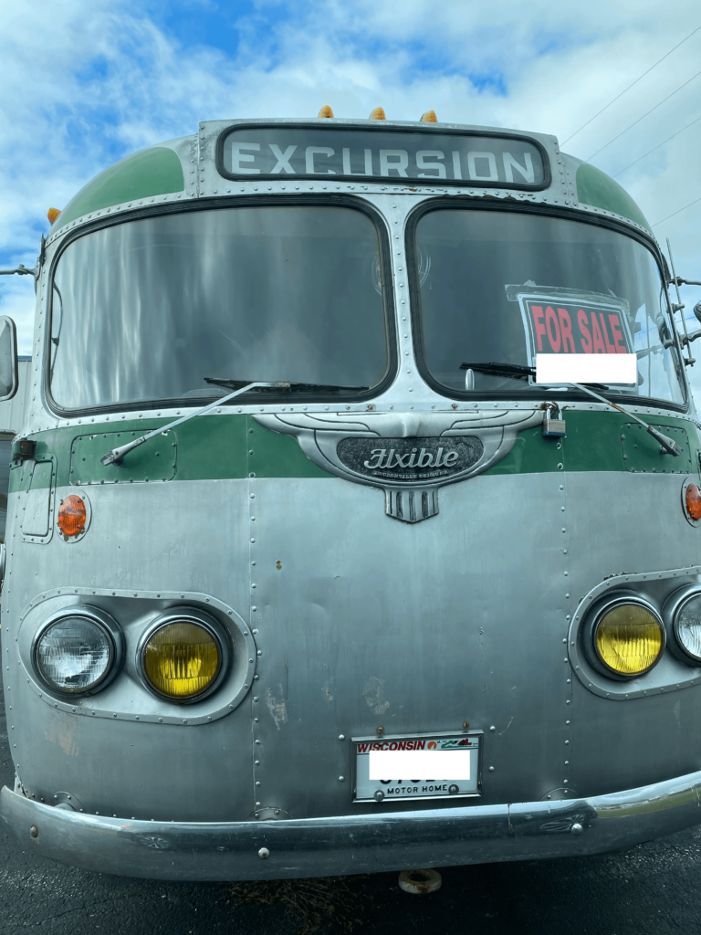 1940s "Flxible" Bus to Motorhome Conversion - EVSHIFT