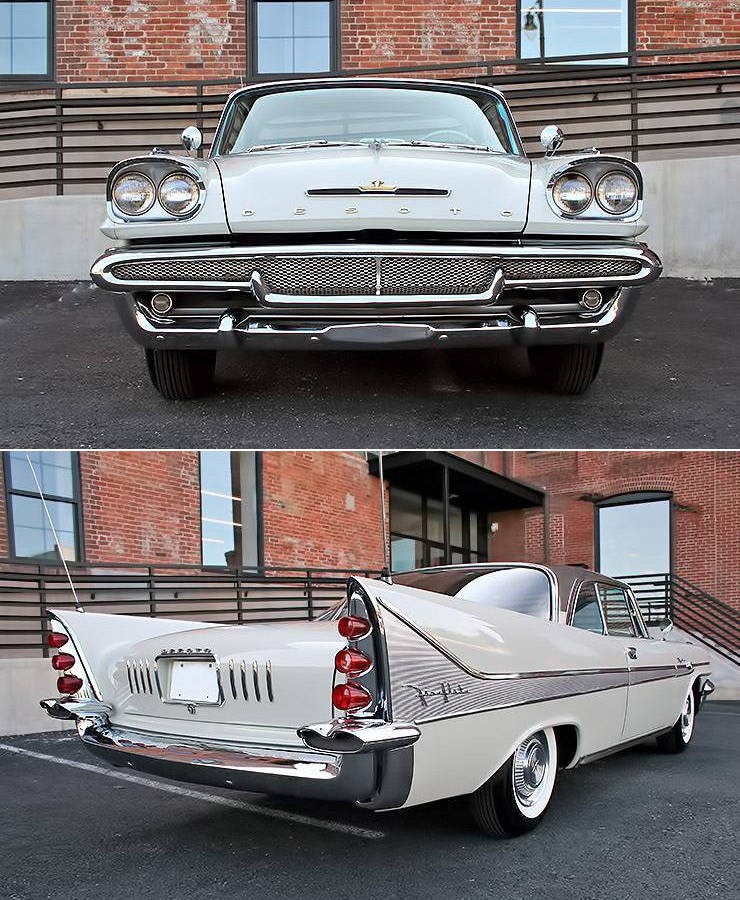 1958 Fireflite. This model was the flagship of the DeSoto brand. - EVSHIFT