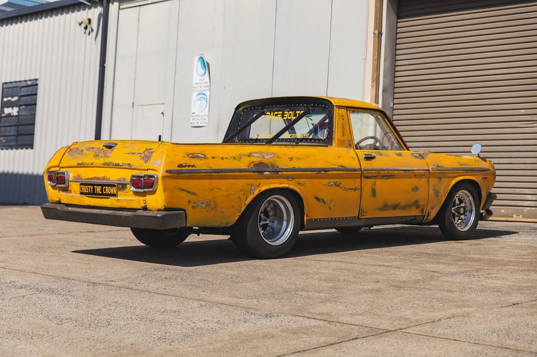 Turbo 2JZ powered Toyota Crown ute - EVSHIFT