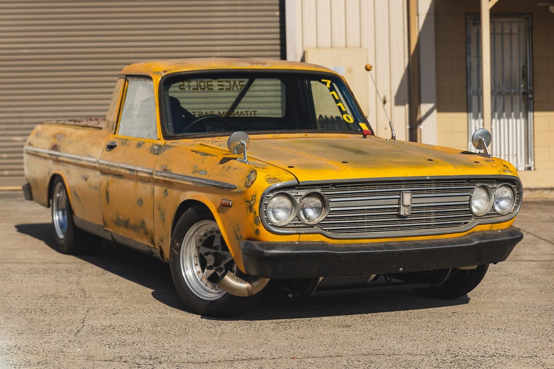 Turbo 2JZ powered Toyota Crown ute - EVSHIFT