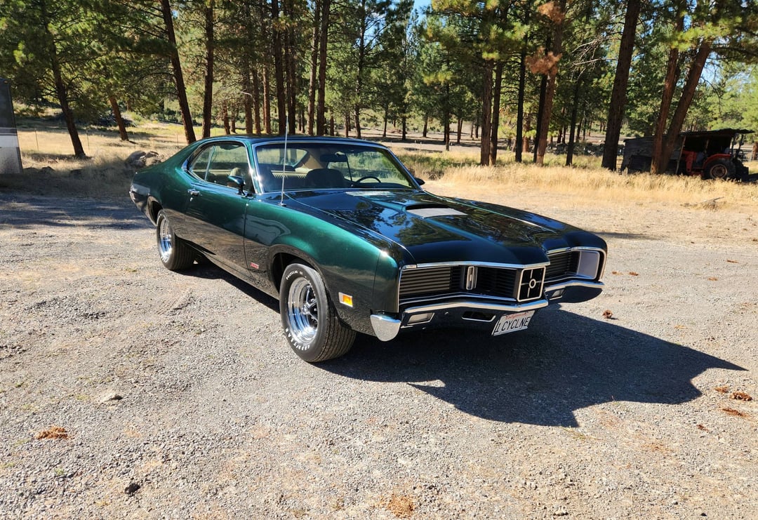 1970 Mercury Cyclone GT, 429 Cobra Jet Ram Air V8 and Hurst-shifted ...