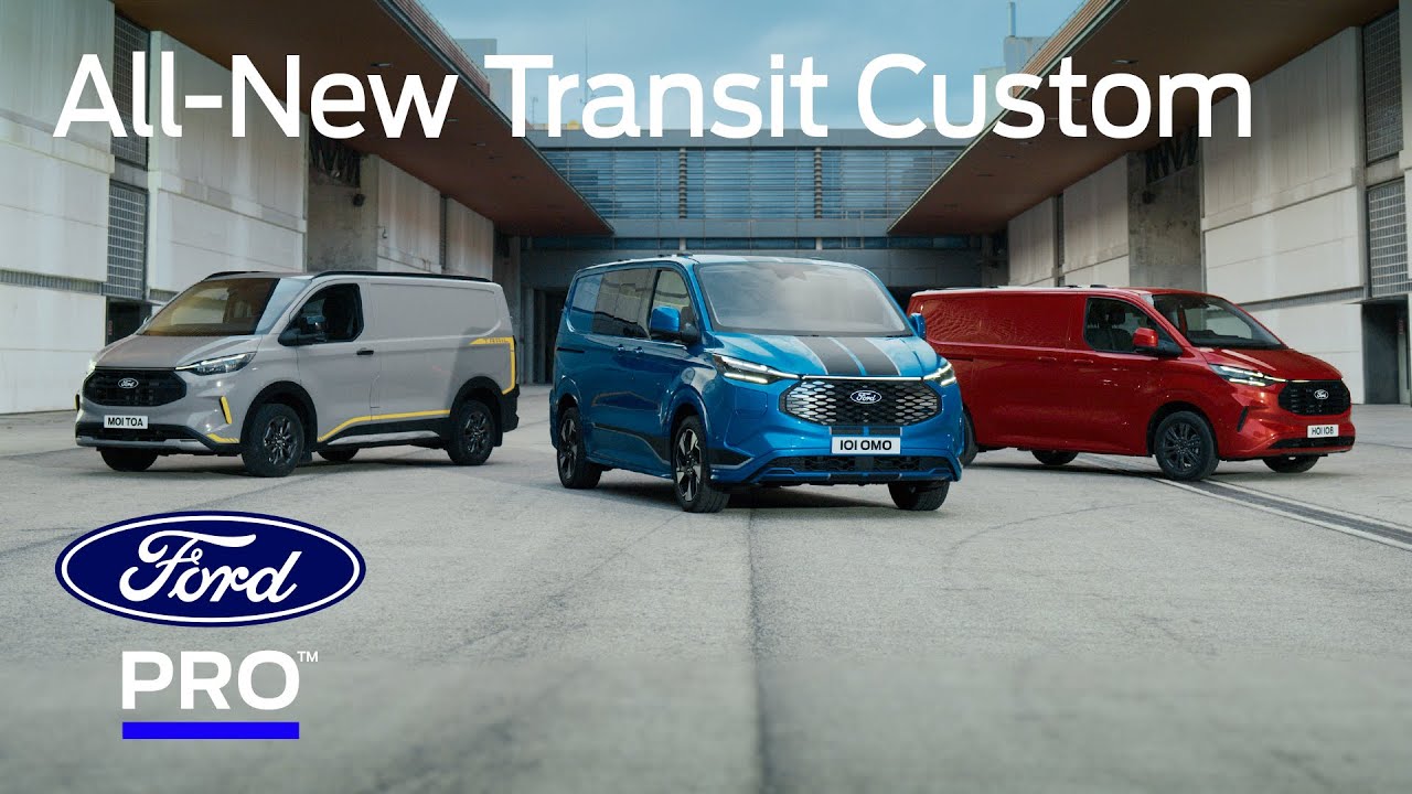 All-New Ford Transit Custom | A Smart Van for a Smart World | Ford News ...
