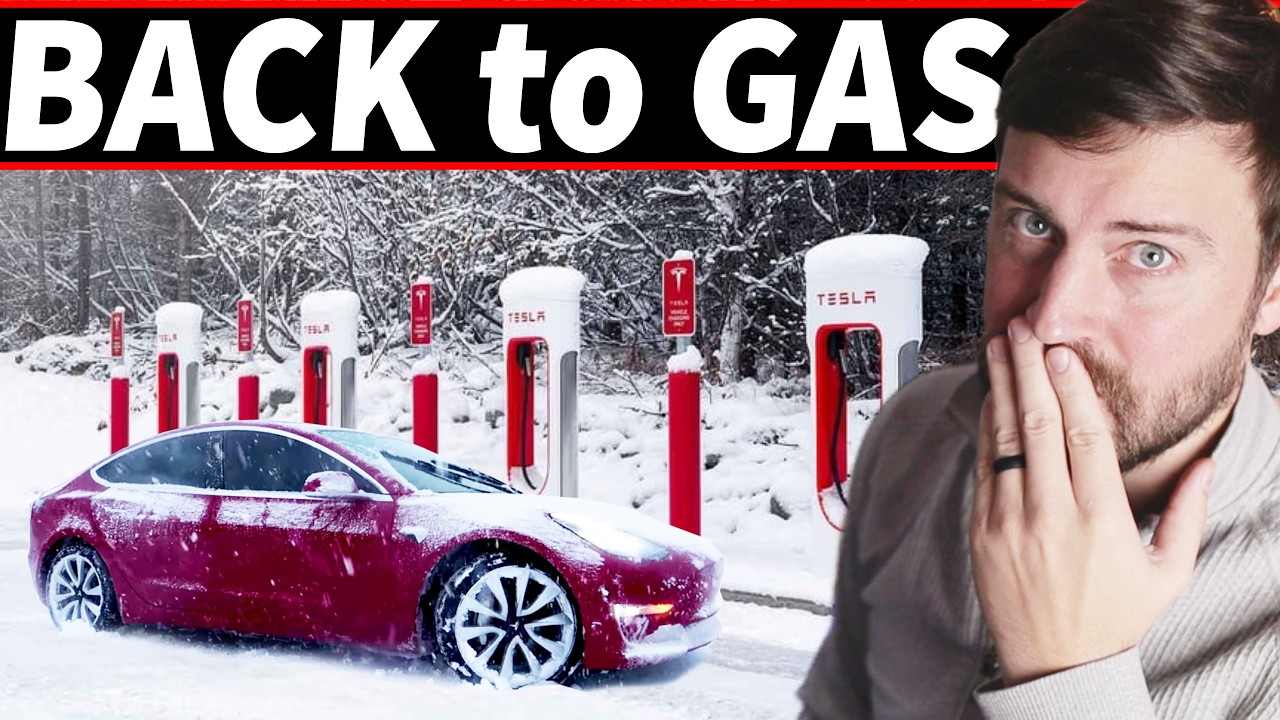 Tesla Drivers are FREEZING this winter and going BACK to GAS Cars ...