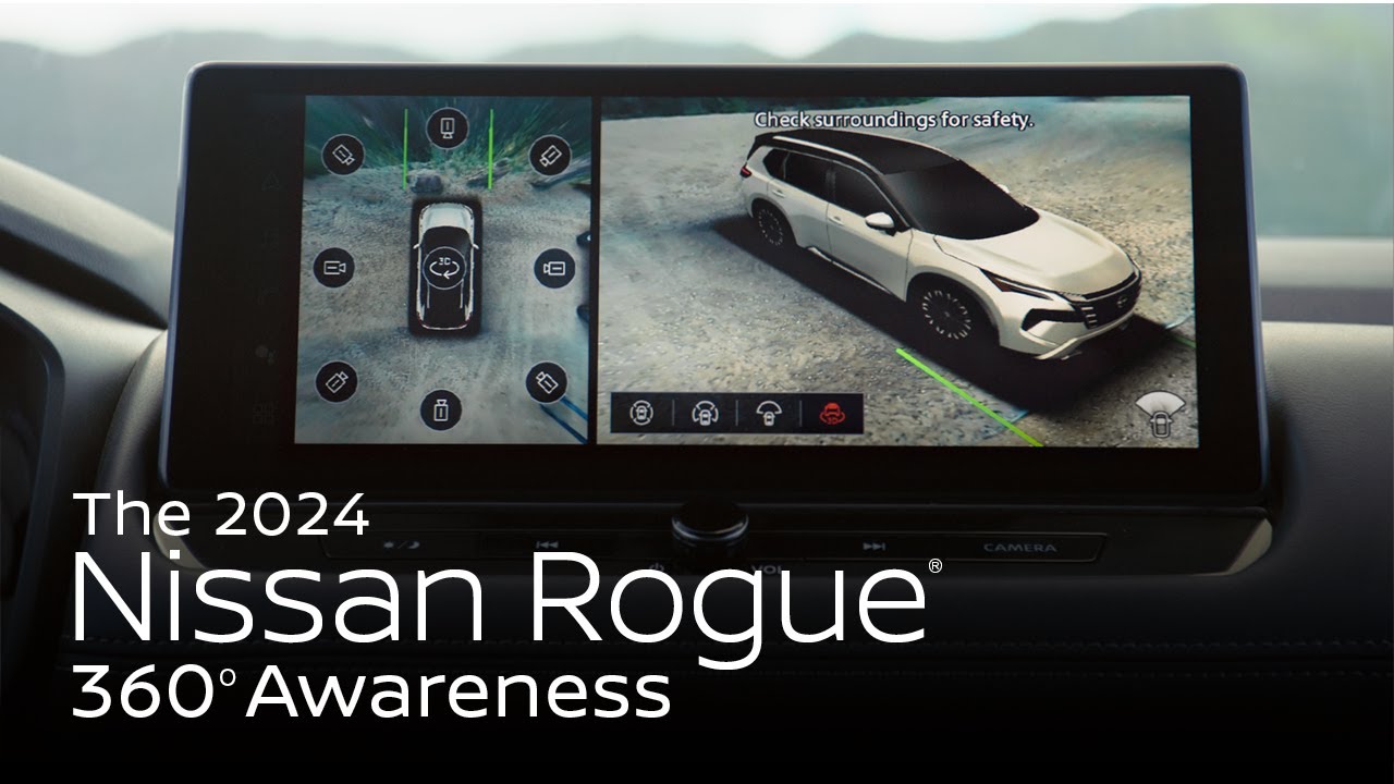 2024 Nissan Rogue® 360° Around View® Monitor - EVSHIFT