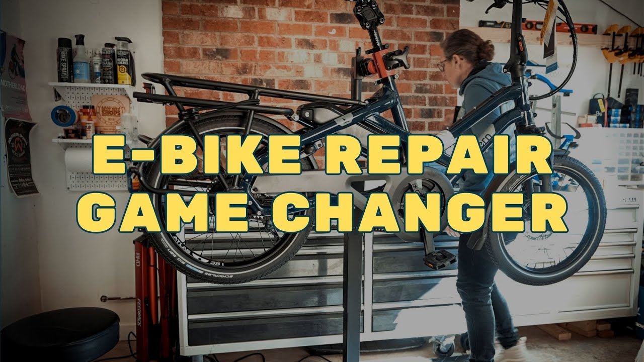 Remco Bike Lift: The ultimate electric bike repair stand? - EVSHIFT