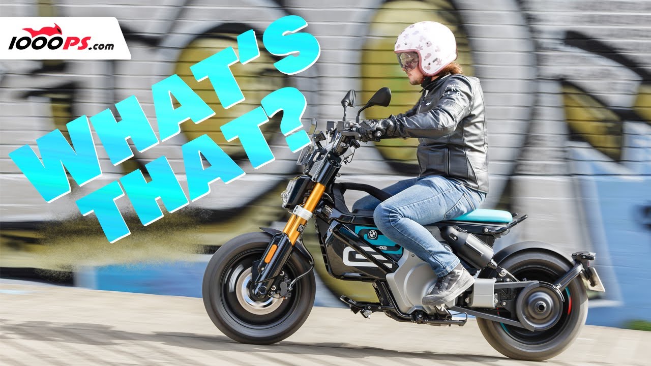 BMW CE 02 Test 2024 - A new type of bike! Impressions, Range, Charging ...