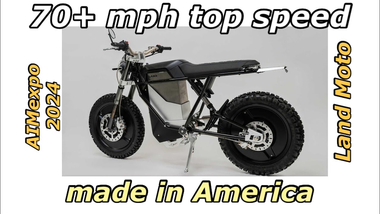 70 mph ebike & made in America - Land Moto electric motorcycles - EVSHIFT