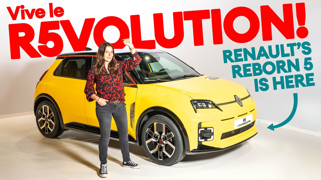 Vive la R5VOLUTION! All-new Renault 5 electric supermini is finally ...