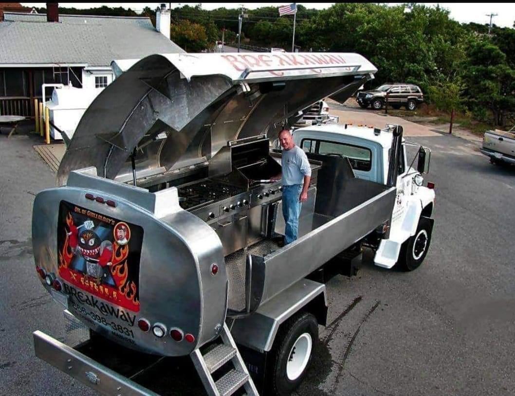 Oil truck BBQ conversion - EVSHIFT