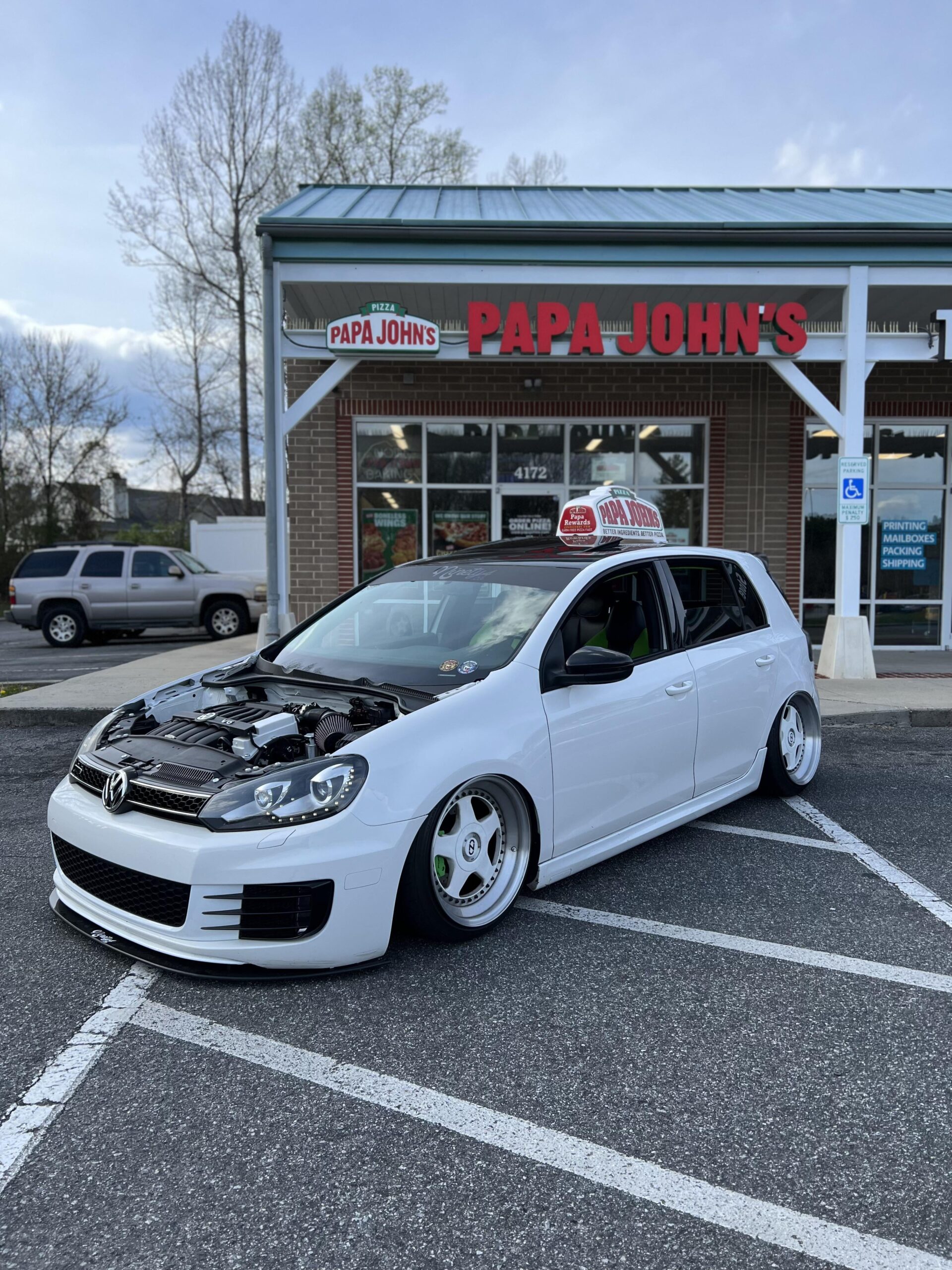 My bagged, shaved bay, 3.6L VR6 swapped MK6 GTI - EVSHIFT