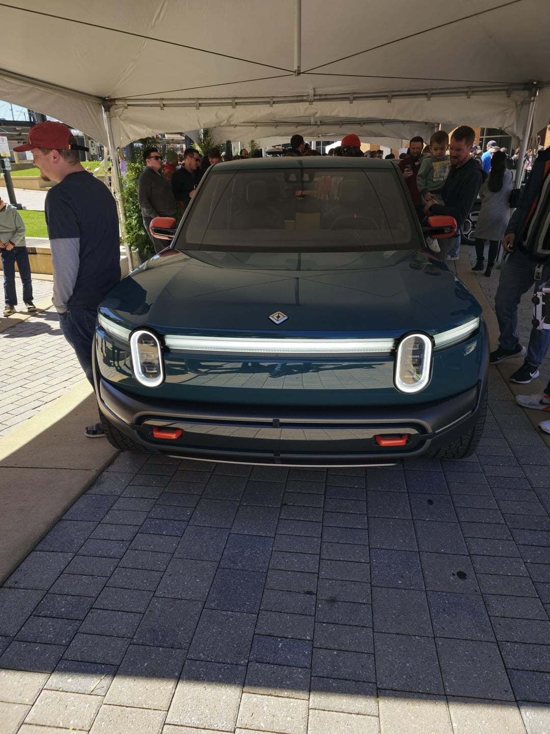 New Rivian R2, R3, and R3X as seen at a promotional event in Normal ...