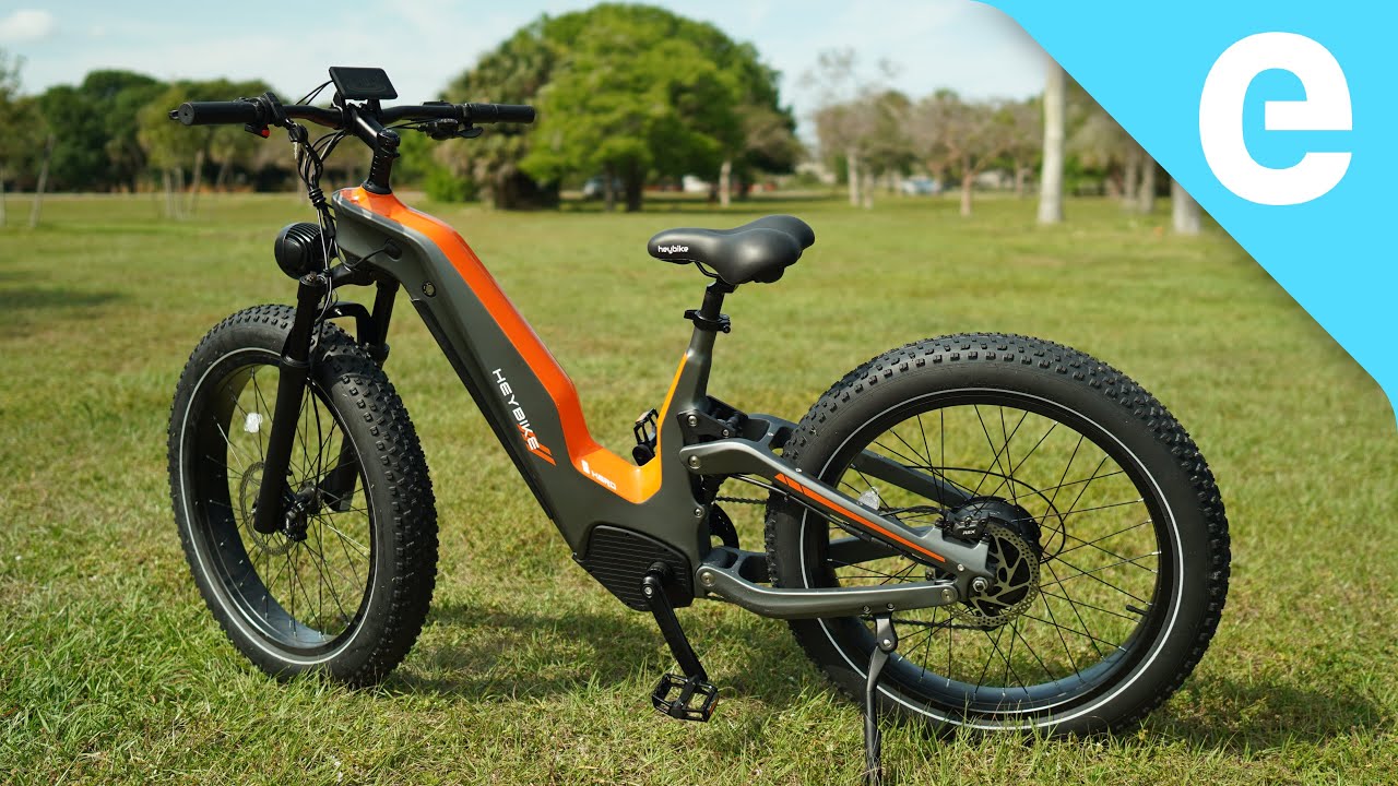 Heybike Hero: A CARBON full-suspension fat tire E-bike?! - EVSHIFT