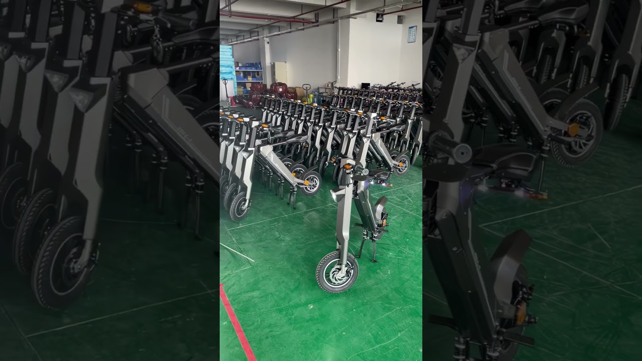 The world's first remote control folding electric bike! #ebike - EVSHIFT