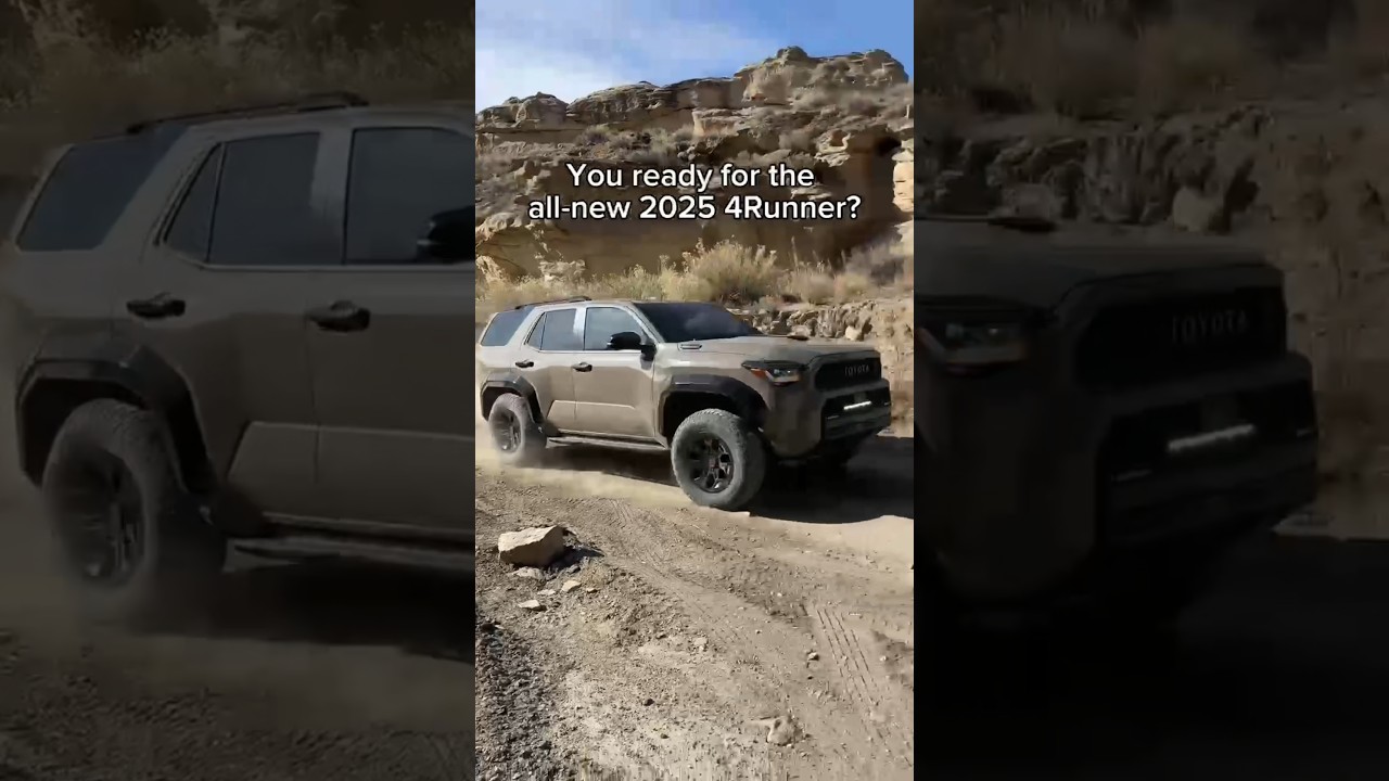 2025 Toyota 4Runner Reveal - EVSHIFT