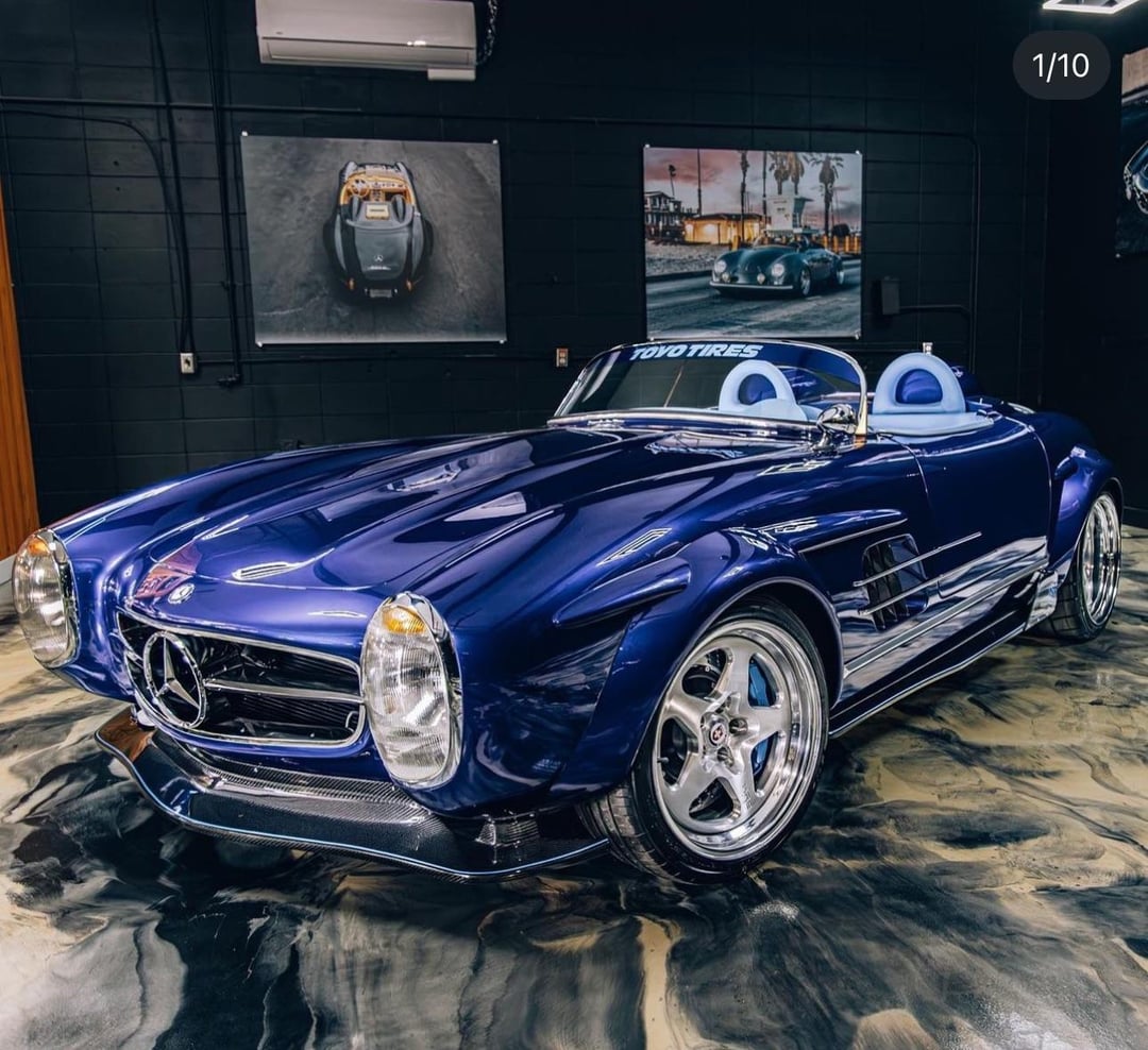 A collection of 300SL wide bodies on SLK55 AMG R171 chassis - EVSHIFT