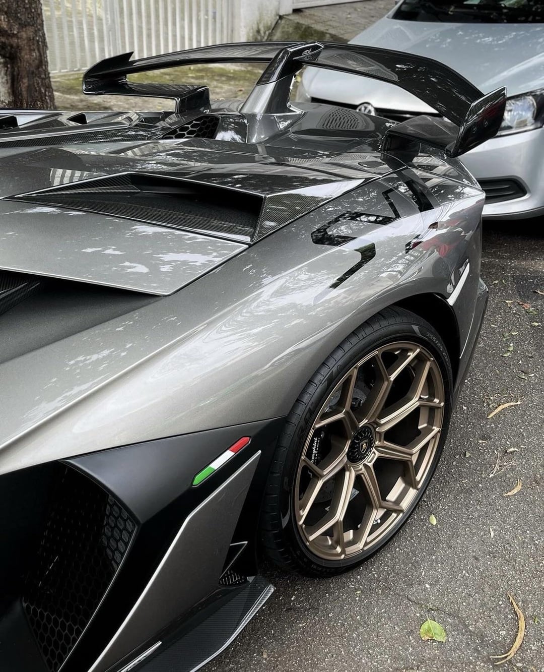 Tricolore [Lamborghini Aventador SVJ] in São Paulo, Brazil. This unit ...