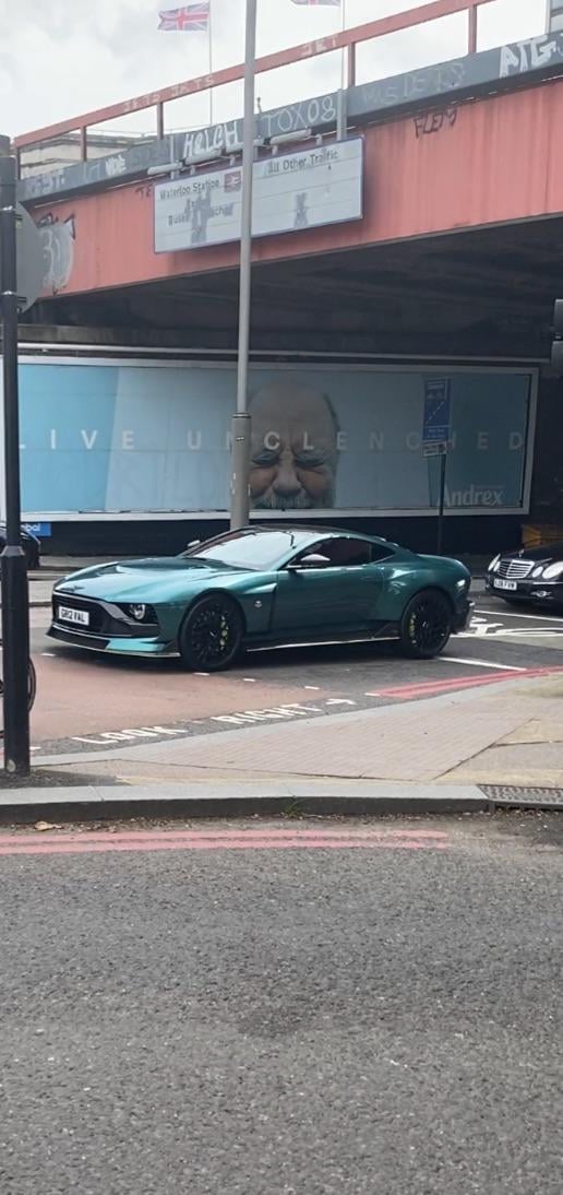 Spotted Gordon Ramsays rare 1 of 110 [Aston Martin Valour] in London ...