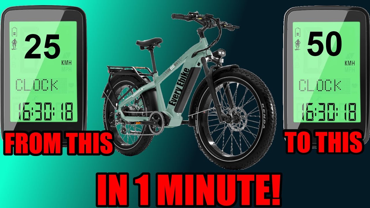 How to make EVERY EBIKE FASTER in 1 MINUTE - EVSHIFT