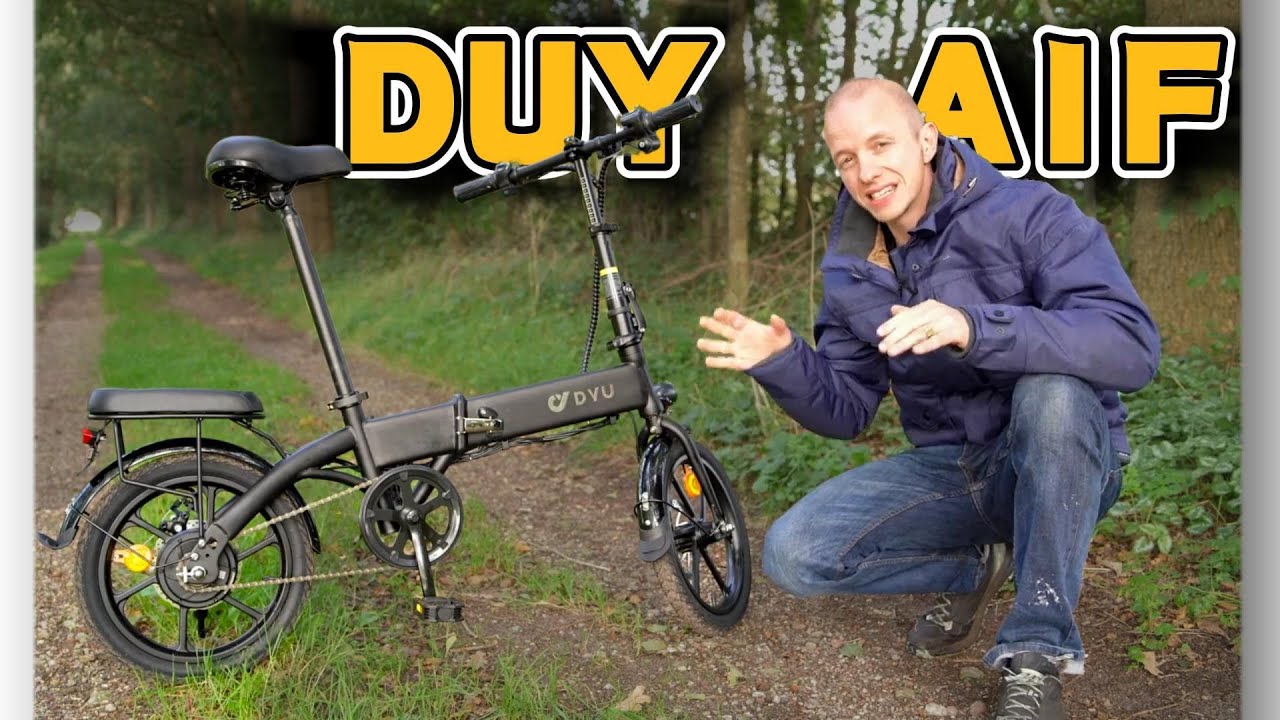 Discover the DYU A1F Pro: The 16" Folding Electric Bike That's ...