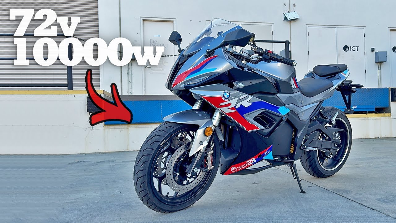 72v 10000w Electric Motorcycle Walk-around + Specs - EVSHIFT