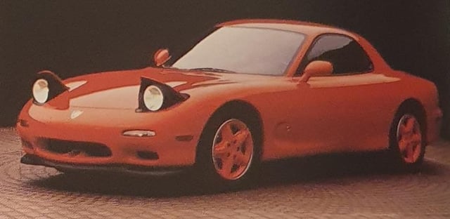 Mazda RX7 FD with Miata Pop-ups. - EVSHIFT