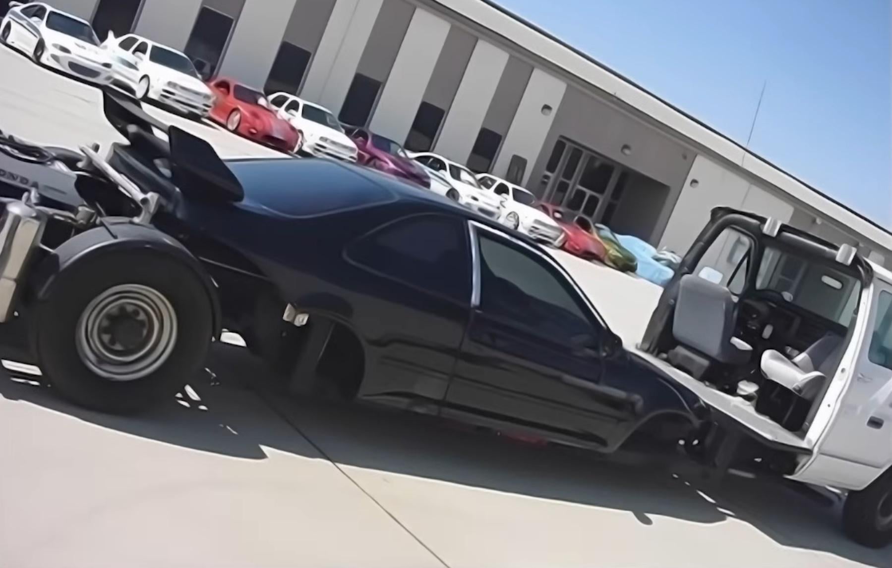 Honda Civic "Mick Rig" stunt-truck used to double the S2000 for ...