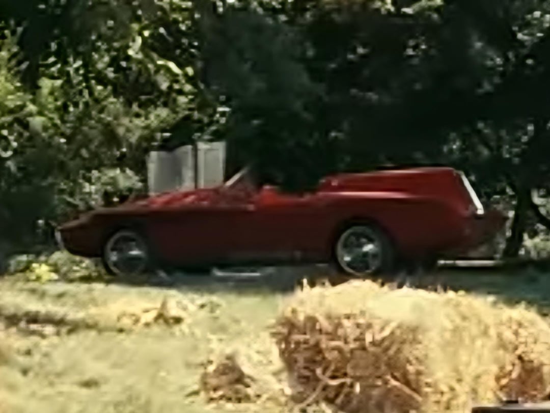 A Plymouth XNR they used as a BACKGROUND car in the first episode of ...