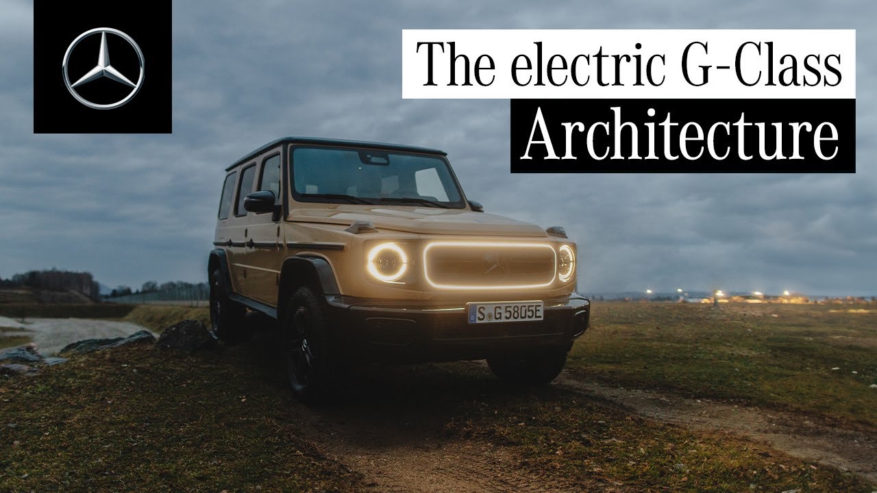 The all-new electric G-Class – Electric Architecture | Teaching Tech ...